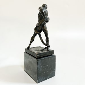 Athlete Wrestling With a Python Sculpture-roman Art Figure-ancient ...