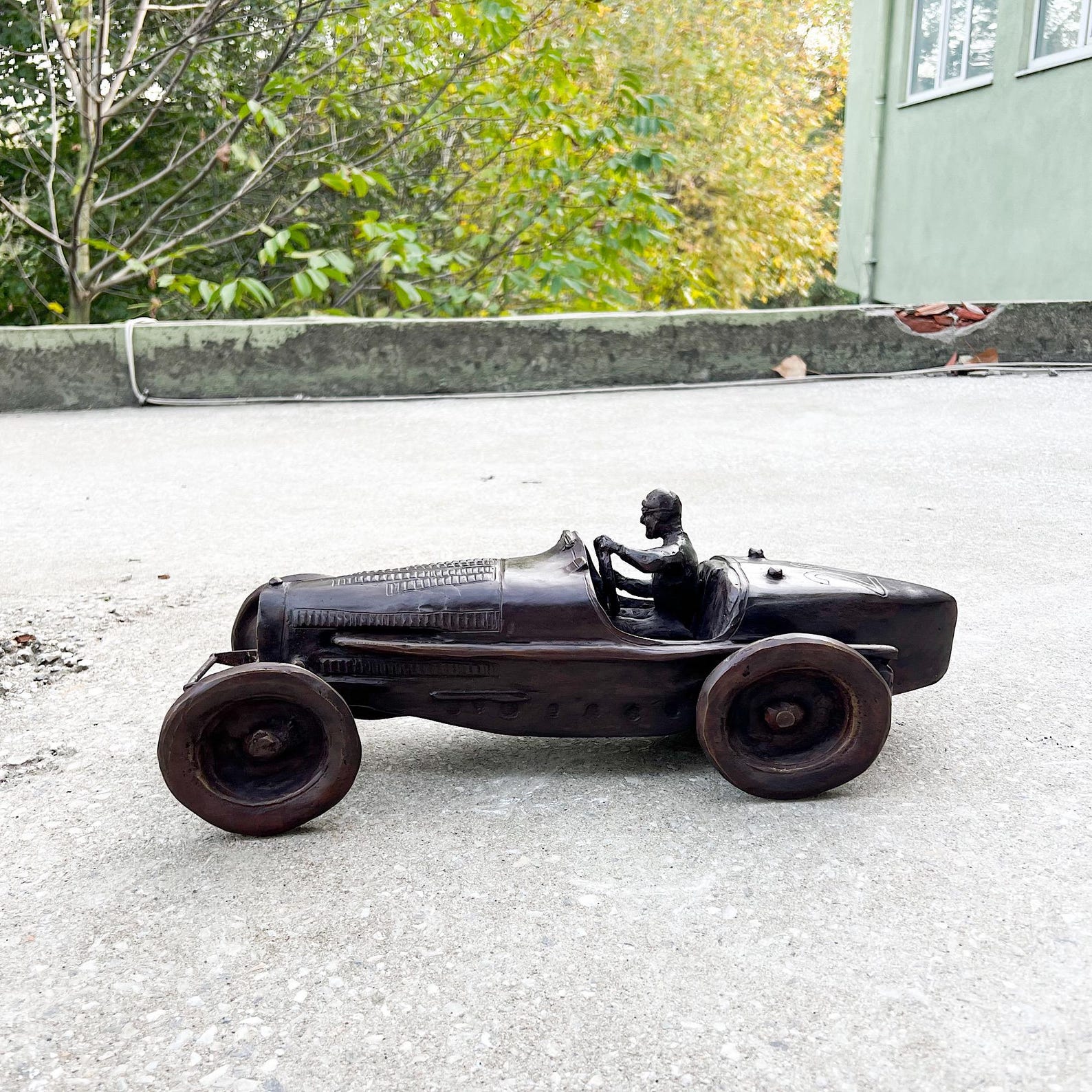 Bronze Vintage Car Figure, Vintage Car Model, Gift for Racer, Gift for ...