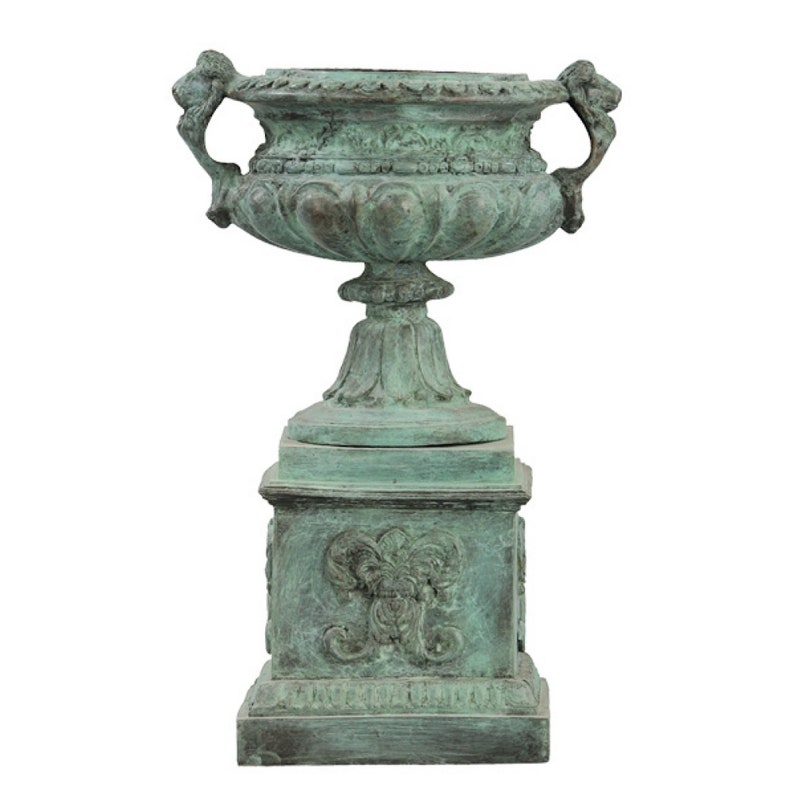 Bronze Flower Vase Ancient Greek Flower Pot Bronze Home Gift - Etsy