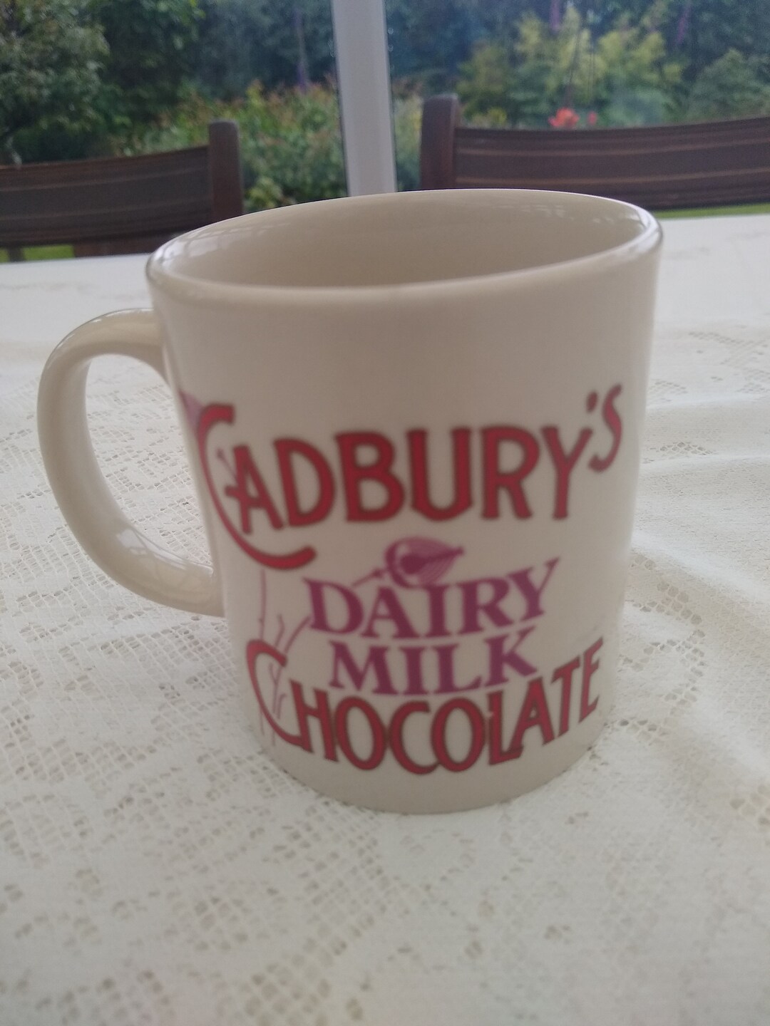 Vintage Cadbury's Dairy Milk Chocolate Drinking Mug - Collectible ...
