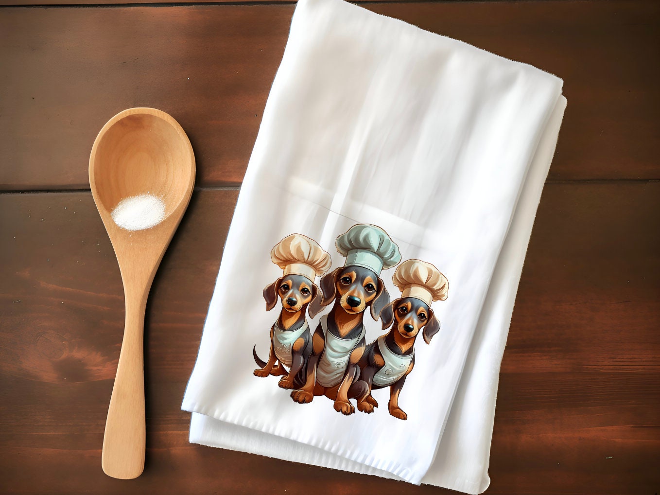Dachshund Chefs PNG, Digital Download, Dogs, Cooking, Animals ...