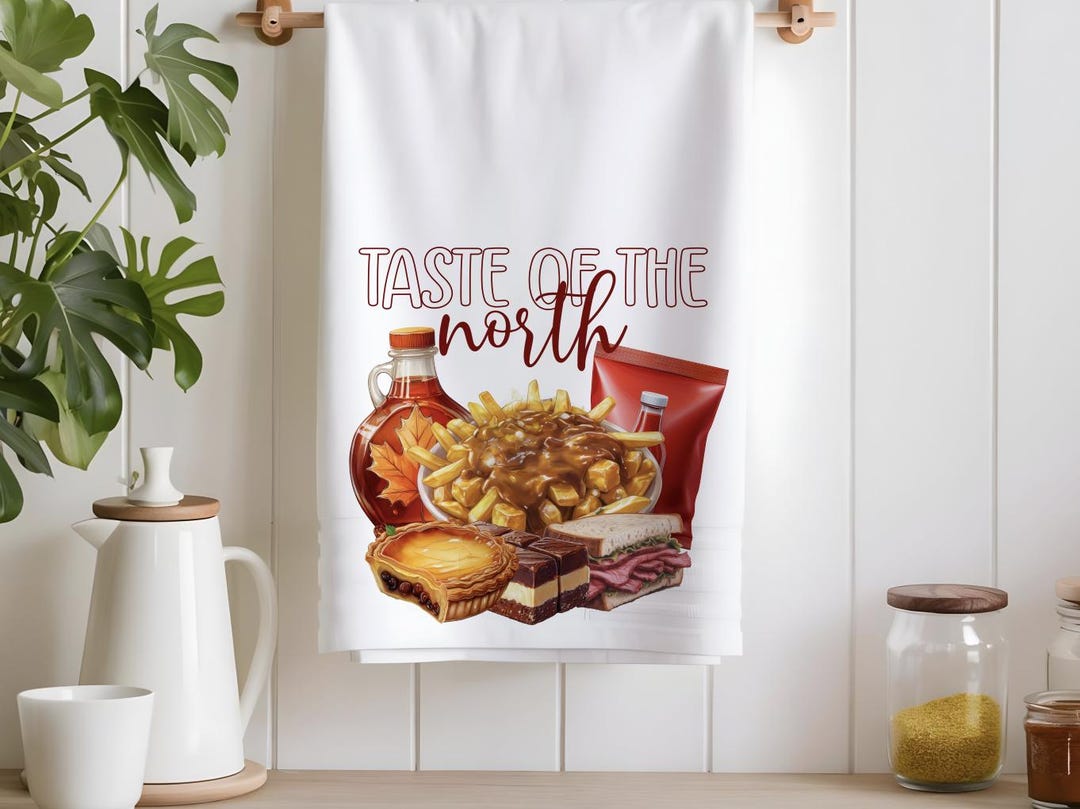 Canadian Food PNG: Poutine, Maple Syrup, Butter Tart (digital Download ...