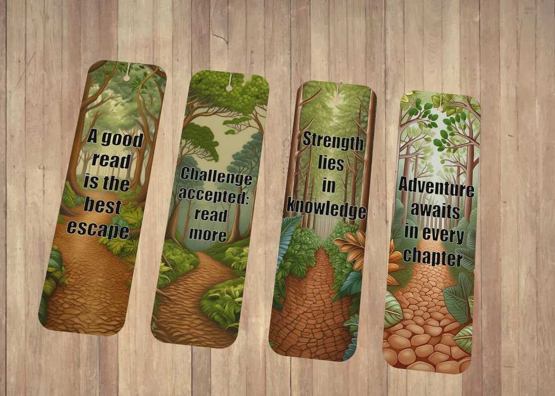 Printable Bookmark Bundle Digital Download, Bookmark Designs, Bookmark ...