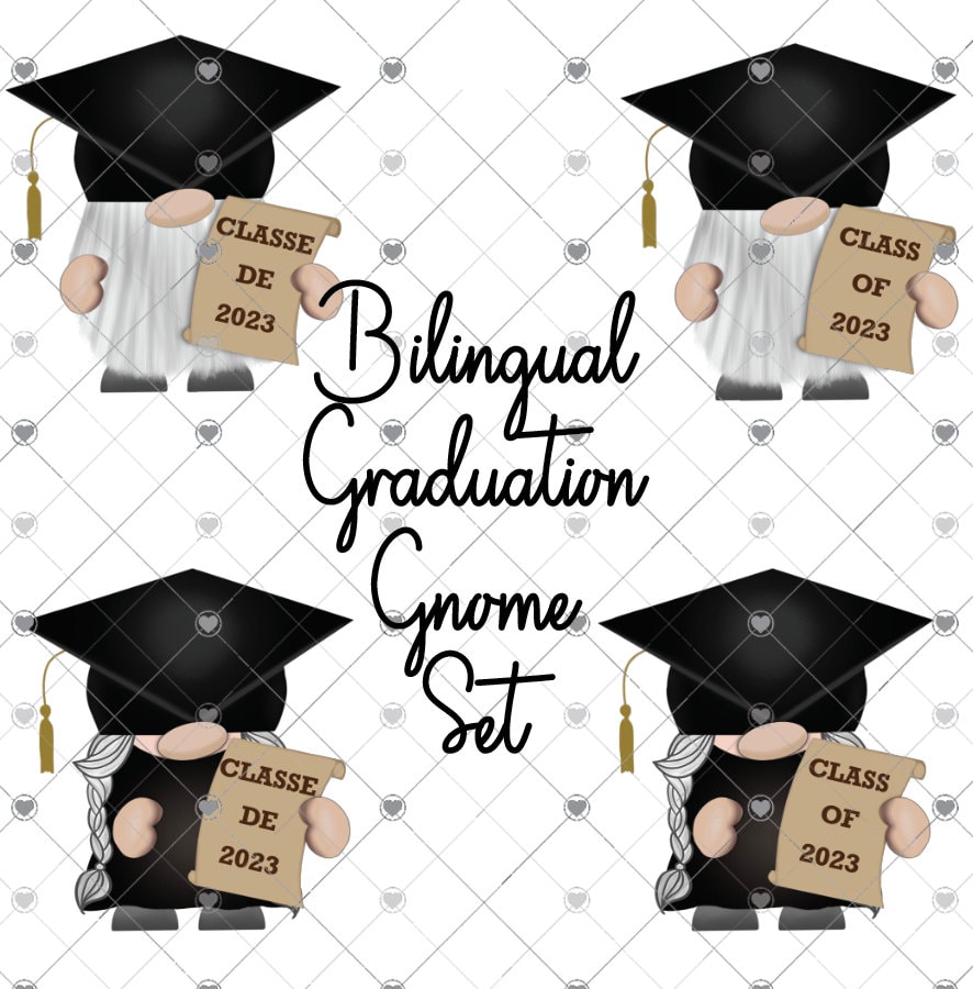 Graduation 2023 Gnome Set, Class of 2023, Classe De 2023, La Graduation ...