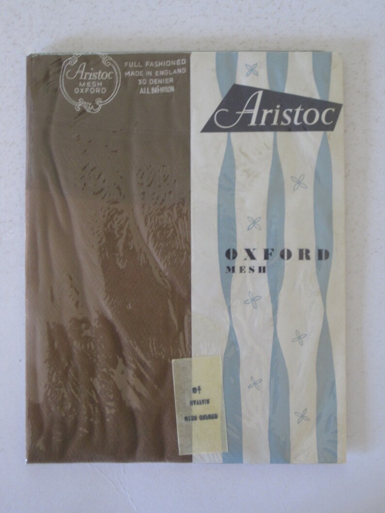 Boxed Three Pairs of ARISTOC Oxford Mayfair FULLY FASHIONED Mesh ...