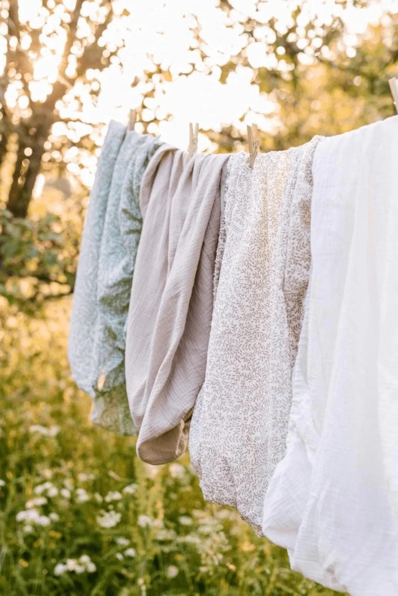 Baby Fitted Crib Sheet IKEA | Muslin Cotton Oeko-tex Elastic Band ...