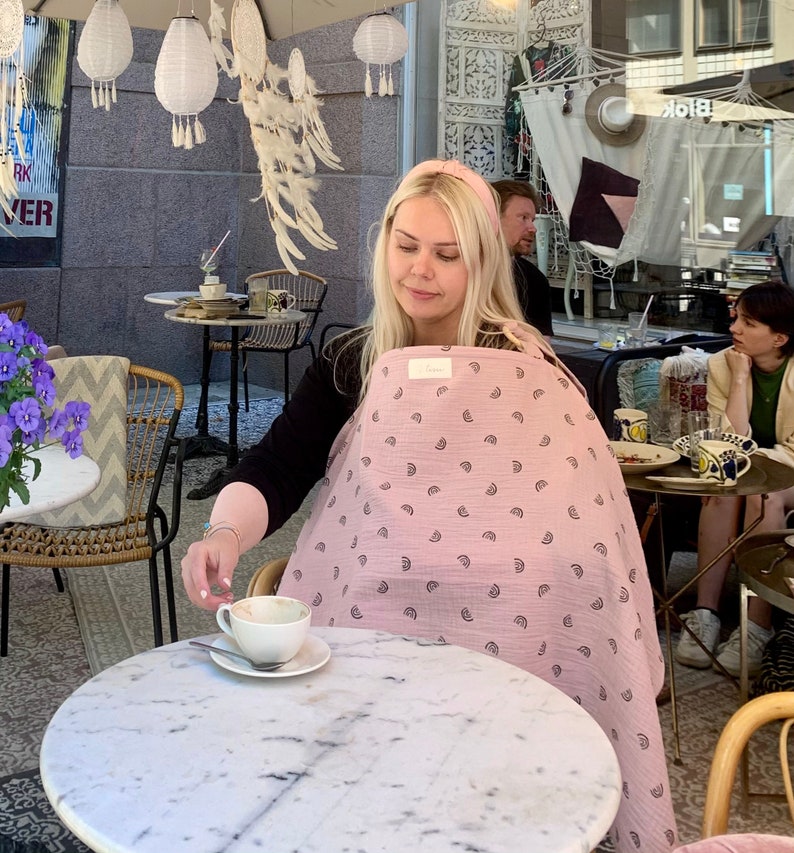 Nursing Cover for Baby Breastfeeding & Pumping Muslin Double | Etsy