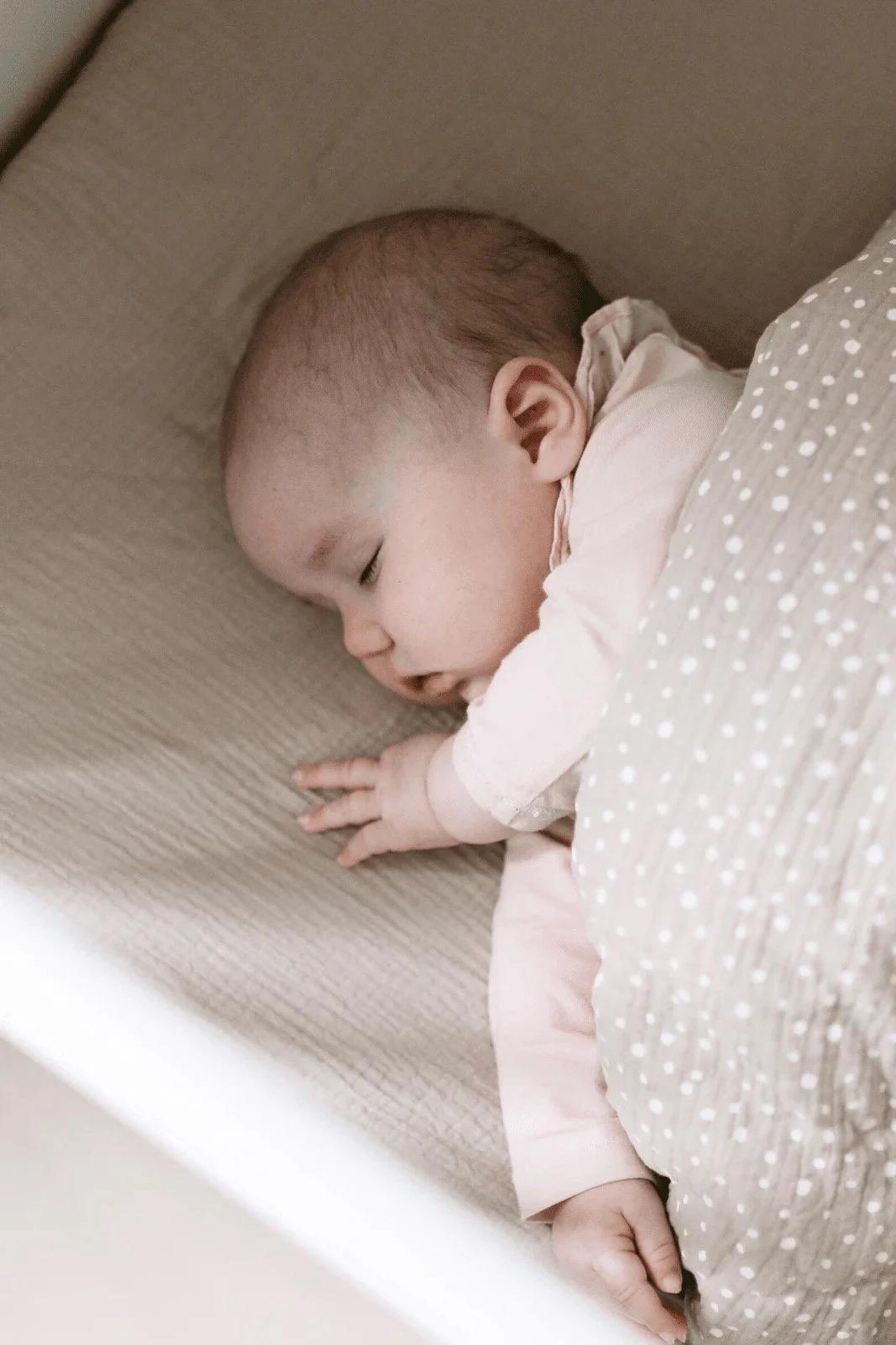 Baby Fitted Crib Sheet IKEA | Muslin Cotton Oeko-tex Elastic Band ...