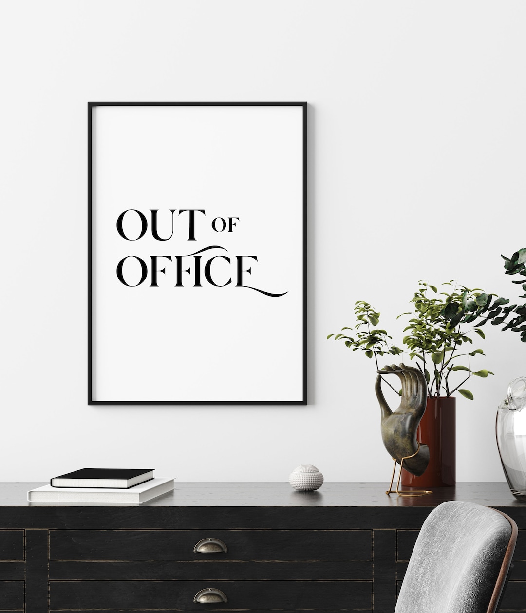 Out of Office Sign, Printable Wall Art, Wall Decor, Vacation Mode, Self ...