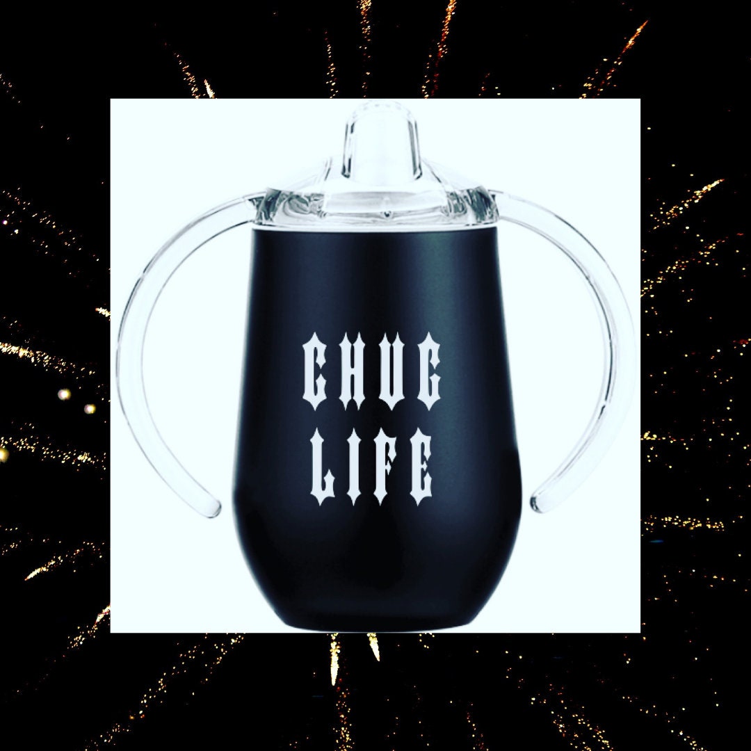 Boy Sippy Cup Tumbler Chug Life Stainless Steel Tumbler Boy Cup Toddler ...