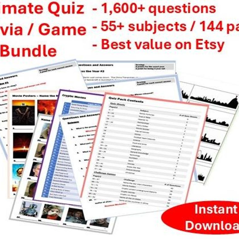 Bing Homepage Quiz Daily 1234 Answers 2023 Printable Pdf File - Etsy Canada