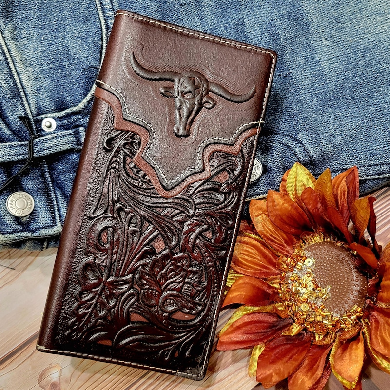Rodeo Wallet Texas - Etsy