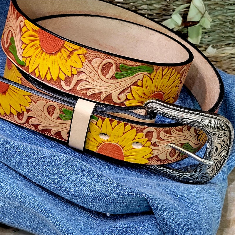 Sunflower Belt - Etsy