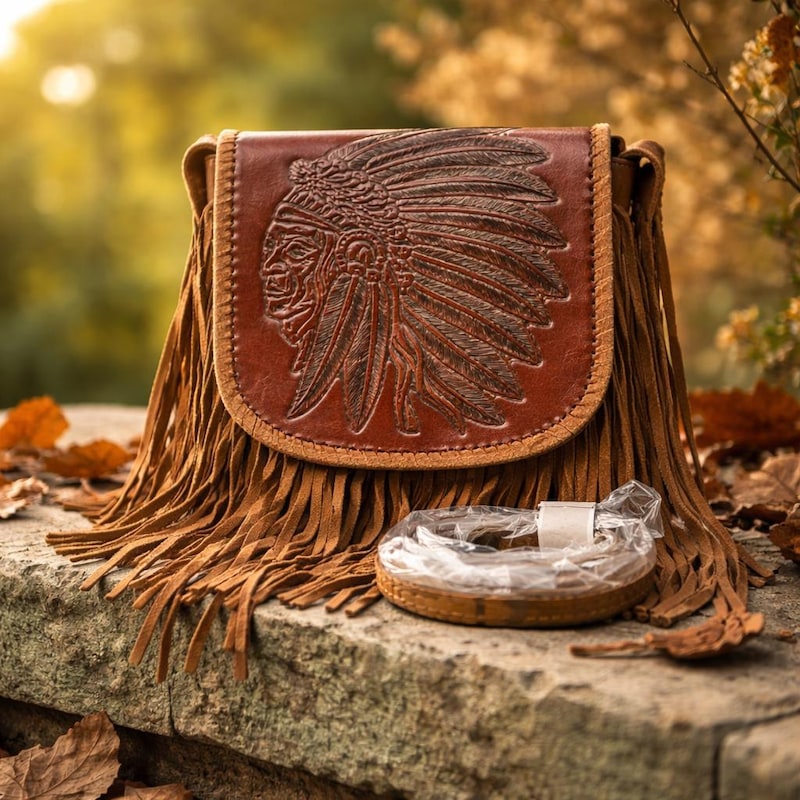 Native Brown Small Purse - Etsy
