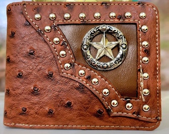 Texas Mens Wallet - Etsy