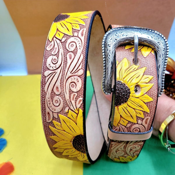 Sunflower Belt - Etsy