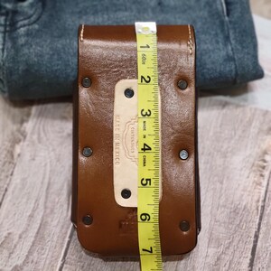 Longhorn Phone Holster With Knife Sheath Western Phone Case Genuine ...