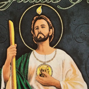 Saint Jude San Judas Tade Hoodie Black Size L Graphic Warm Pullover ...