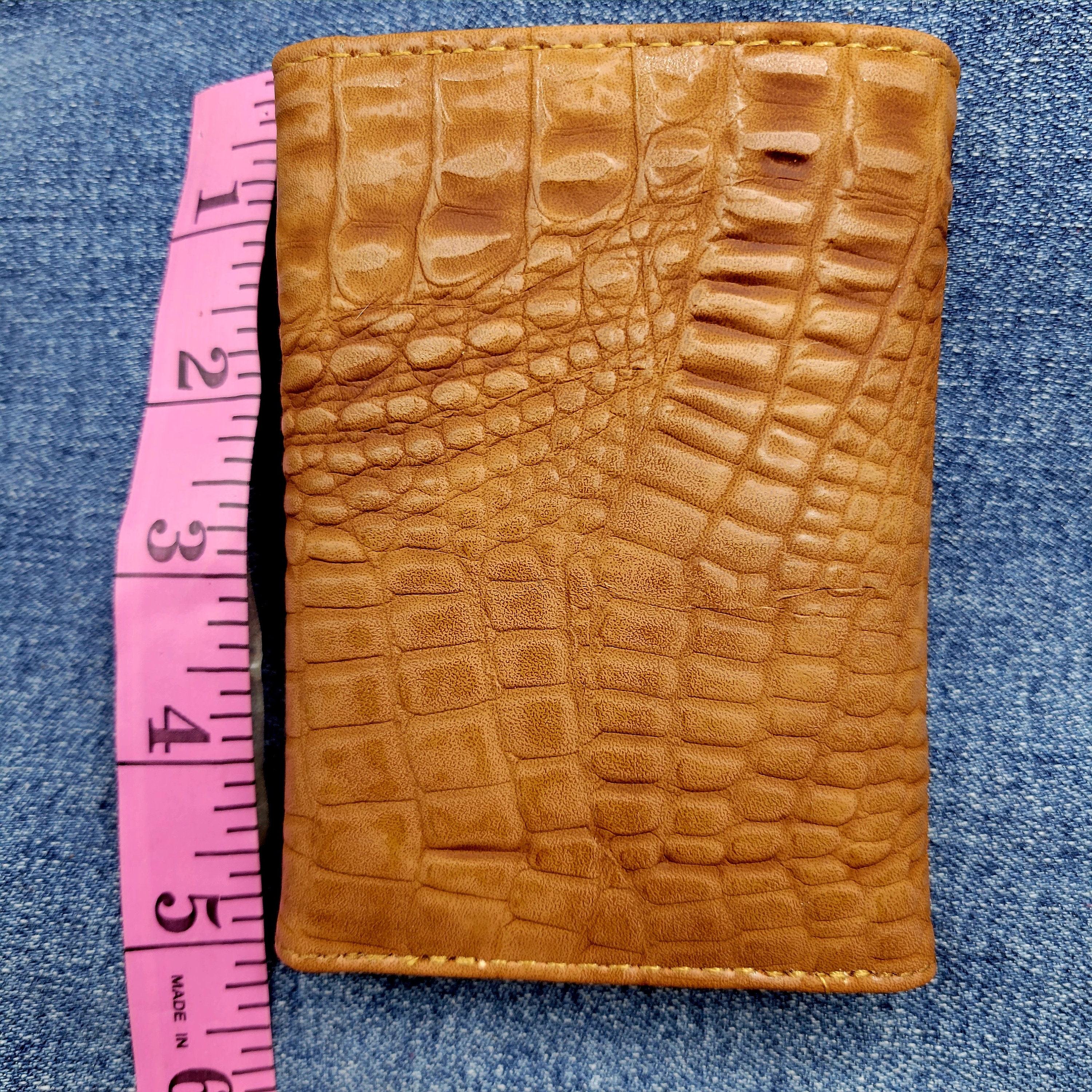 Western Wallet Bullet Concho Western Mens Wallet Trifold Faux Leather ...