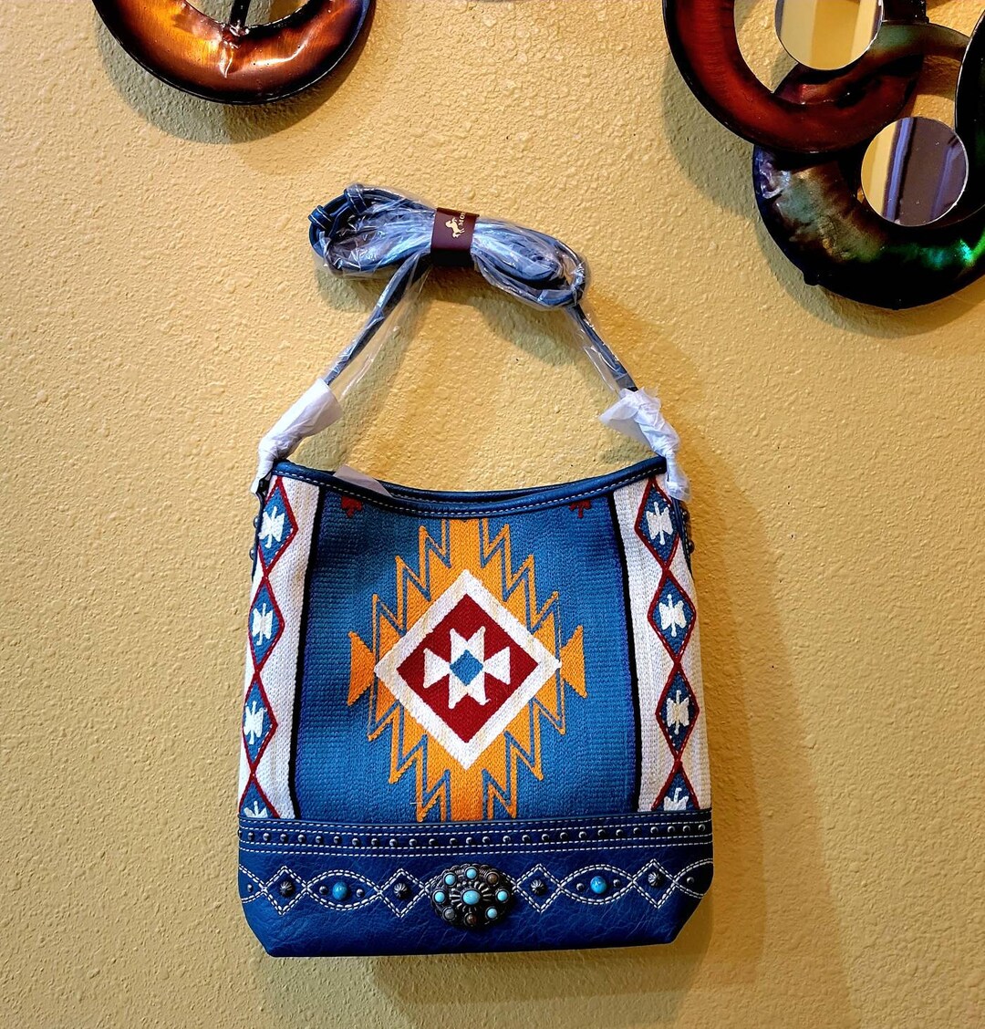 Concealed Carry Aztec Crossbody Bag Western Tapestry Shoulder Purse ...