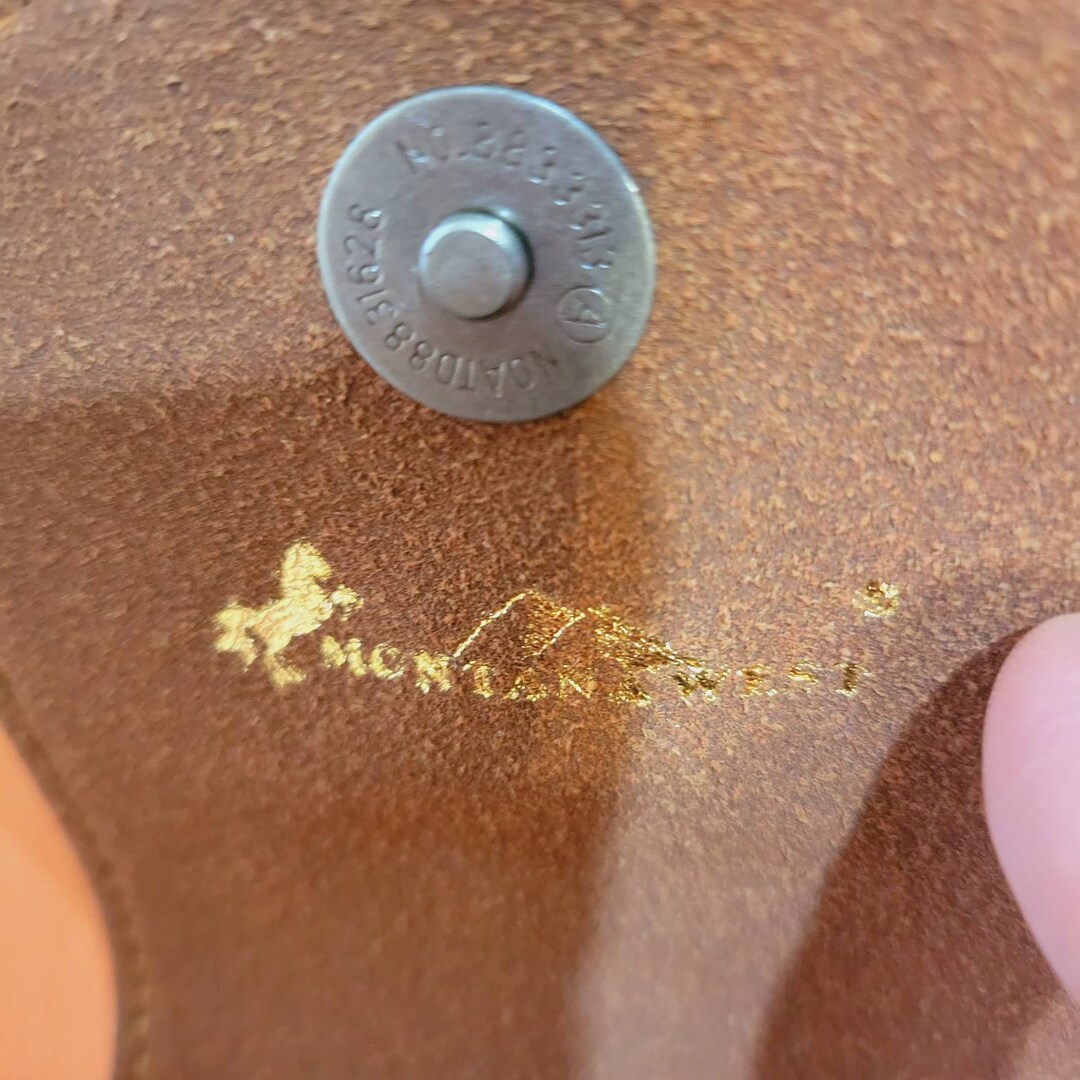 Western Genuine Leather Belt Loop Phone Holster Brown Basket Weave ...