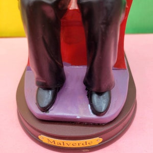 Jesus Malverde 8" Statue Angel of the Poor Sitting on Chair Religious ...