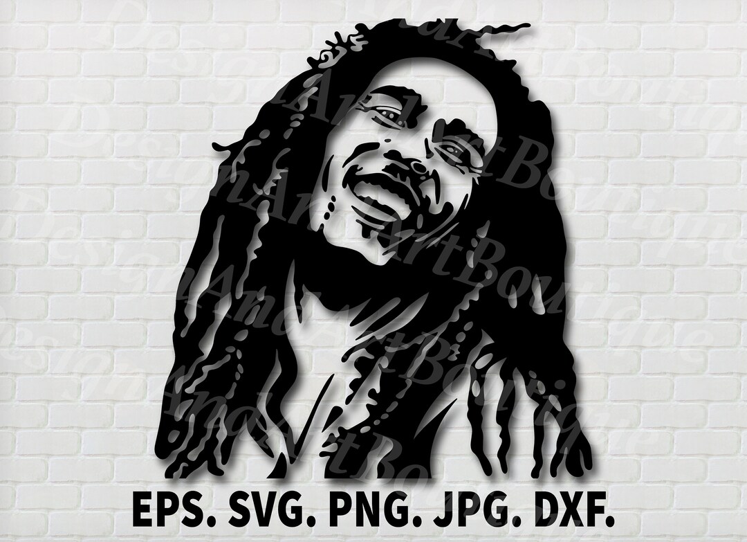 Bob Marley Vector, Eps, Svg,png - Etsy