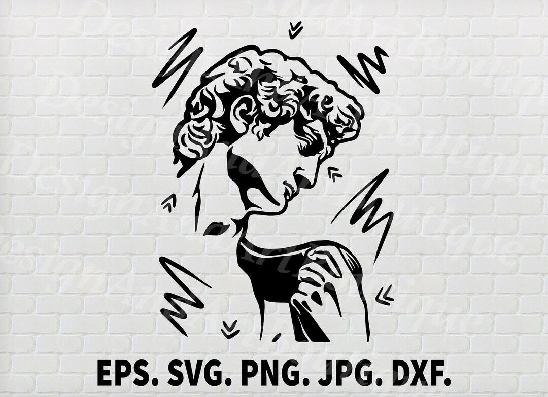 Statue David SVG, Digital Download, Png - Etsy UK