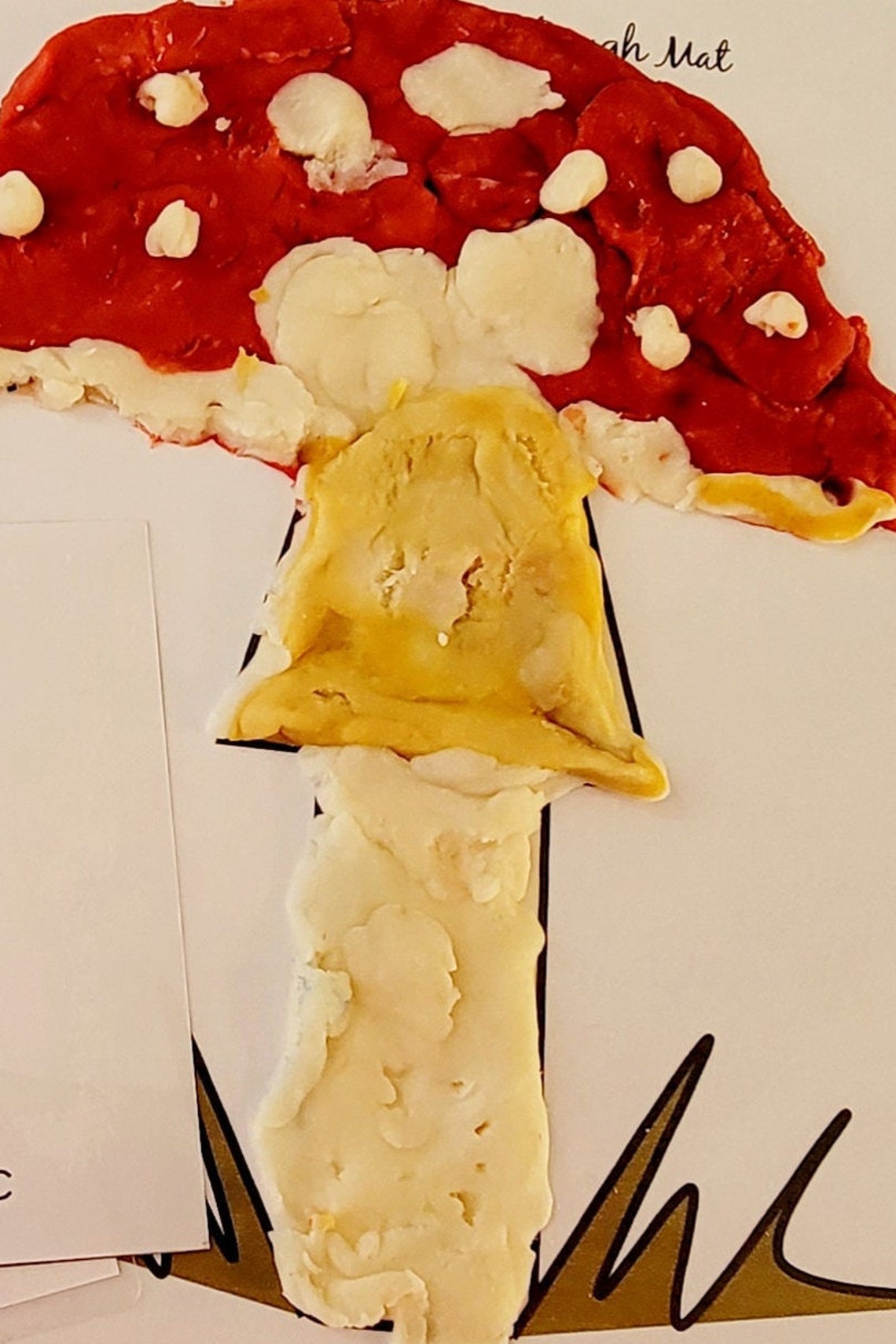 Mushroom Play Dough Mats Printable Pages for Kids Mushroom - Etsy