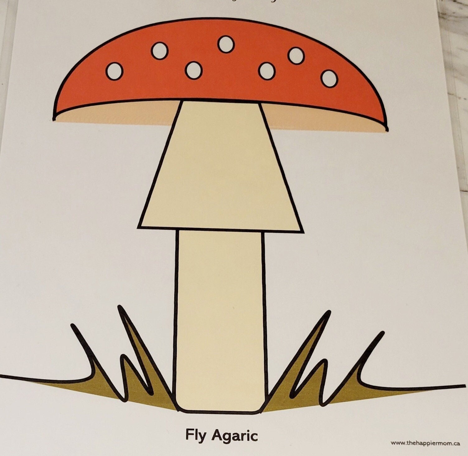 Mushroom Play Dough Mats, Printable Pages for Kids, Mushroom Printables ...
