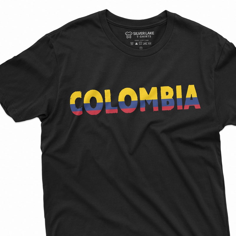 Colombia Womens Tshirt - Etsy