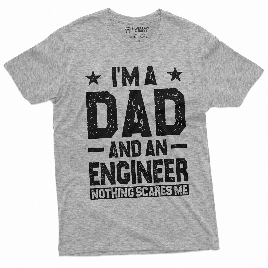 Dad Engineer T-shirt I Am a Dad and an Engineer Funny Father's Day Gift ...