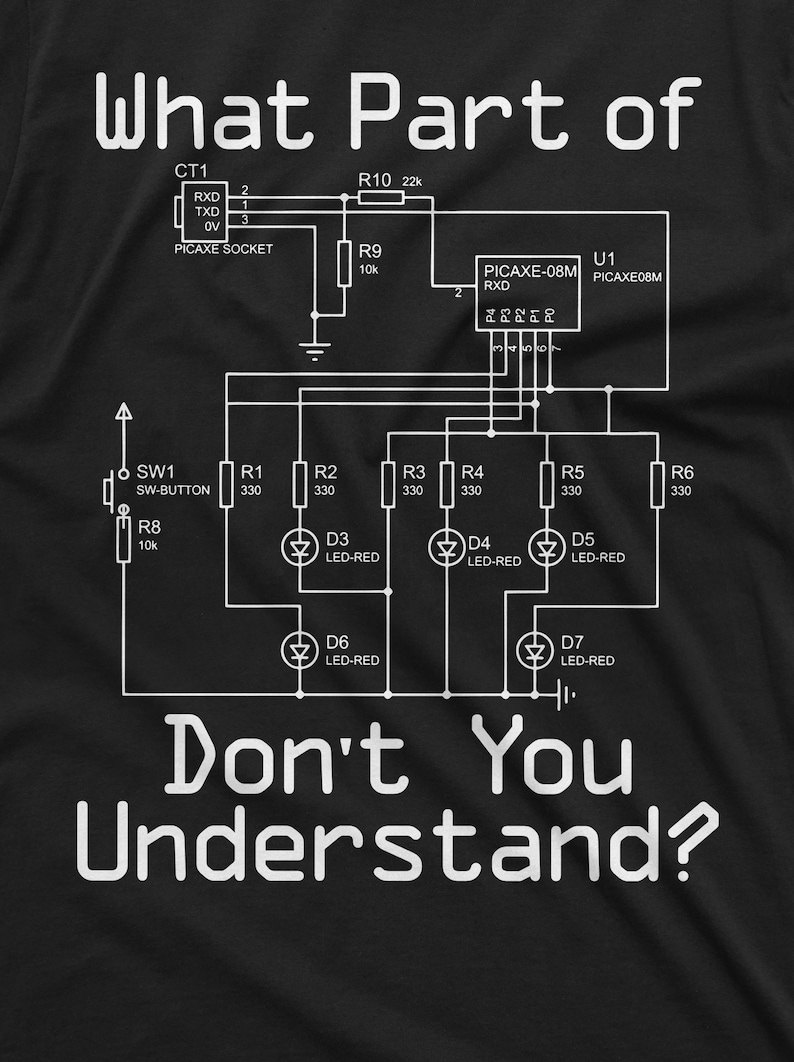 Men's Funny Electrician T-shirt Electrical Wiring Diagram Husband Dad ...