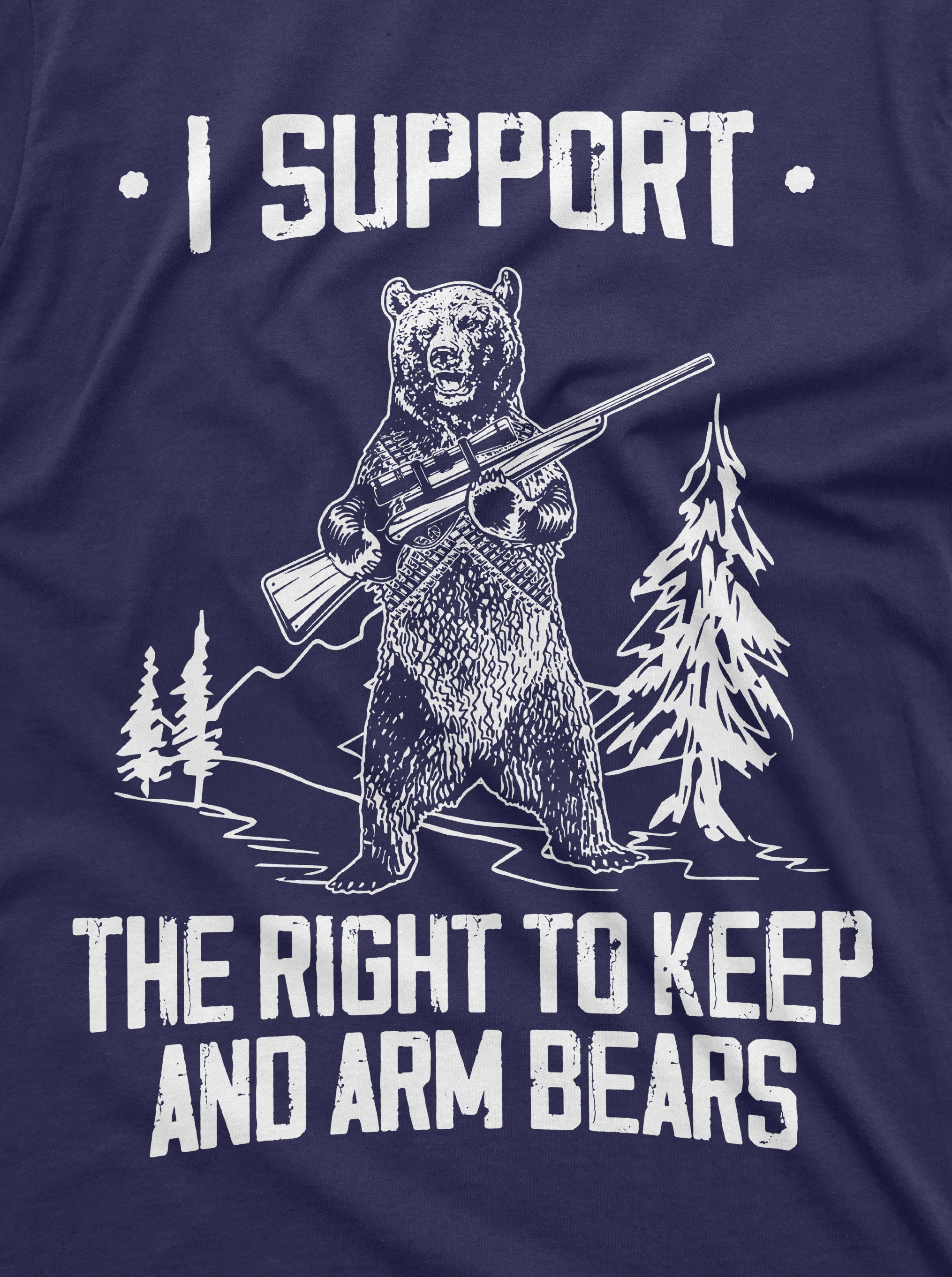 Men's Second Amendment Right to Keep and Arm Bears Funny - Etsy