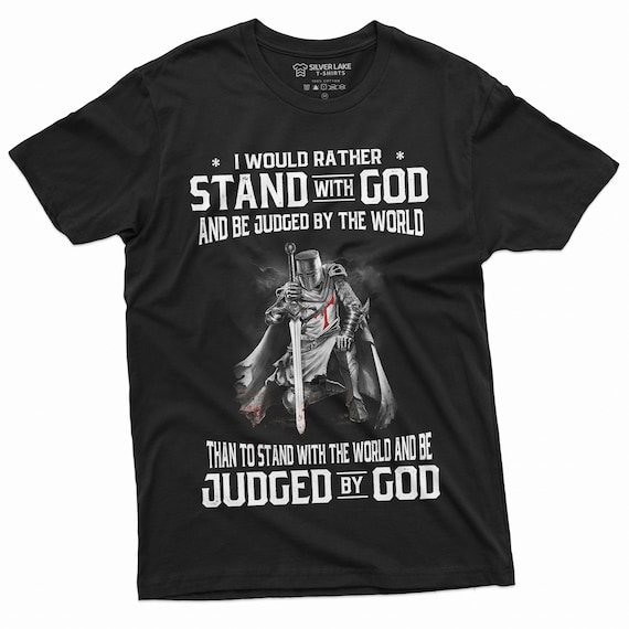 Men's God Jesus T-shirt Stand by God Tee Shirt Birthday - Etsy