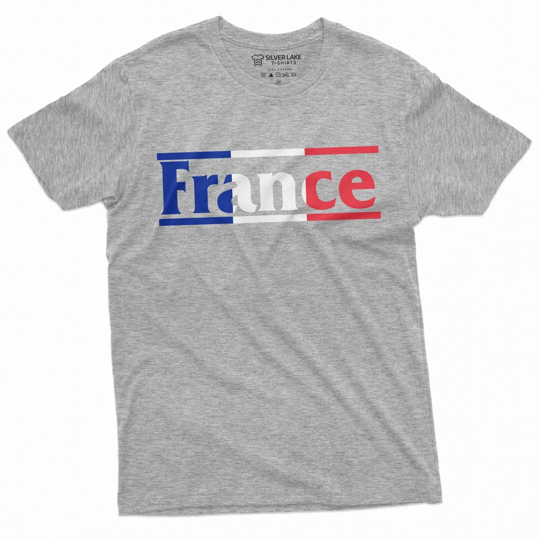 French Republic T-shirt France Flag Patriotic Mens Womens Unisex ...