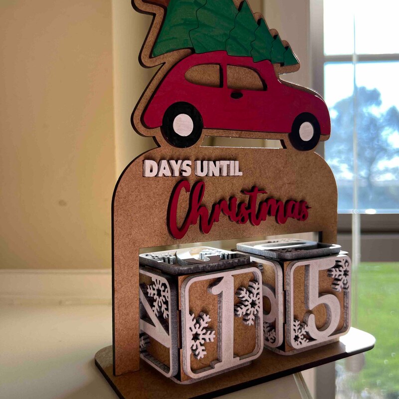 Countdown Blocks - Etsy