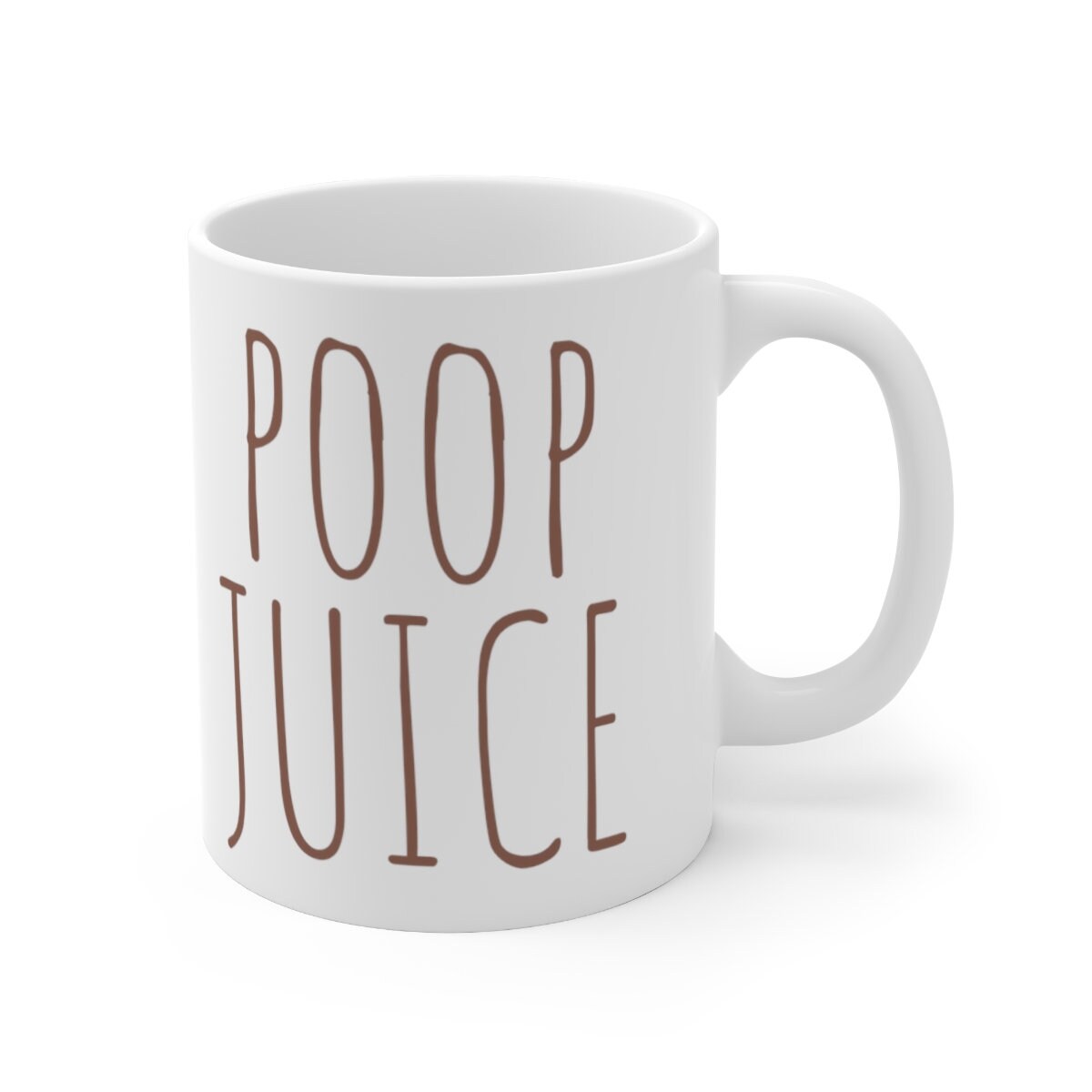 Poop Juice Mug/coffee Mugs/poop Mug/coffee Lover/morning Coffee Mug - Etsy