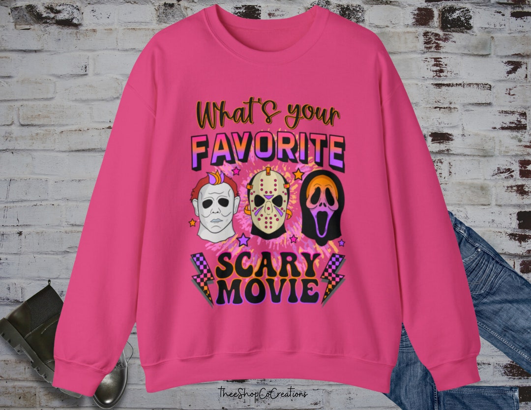 What's Your Favorite Scary Movie Unisex Heavy Blend Crewneck Sweatshirt ...