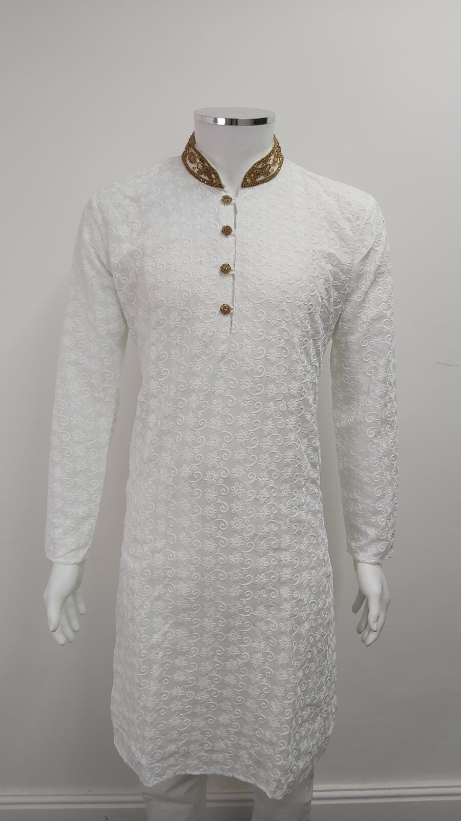 White Chicken suit Design man | Dresses Images 2024