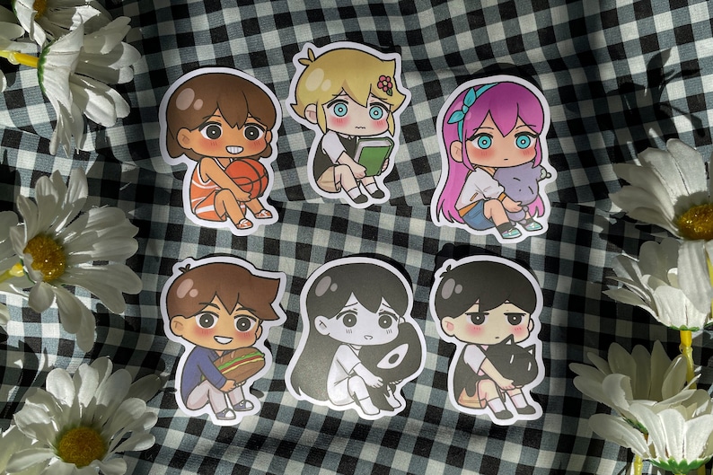 Omori Vinyl Stickers - Faraway Town - Etsy