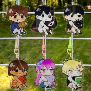 Omori Double-sided Acrylic Keychains - Etsy