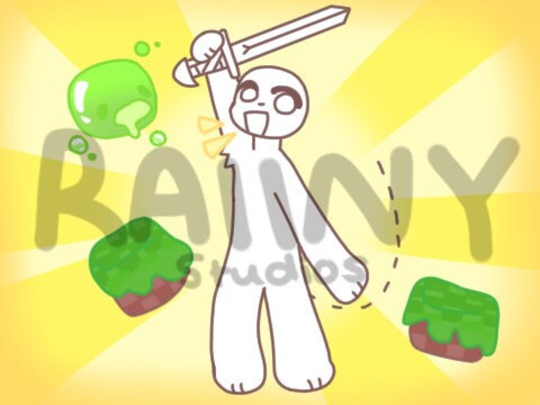 Minecraft YCH Anthro Furry Full-body - Etsy