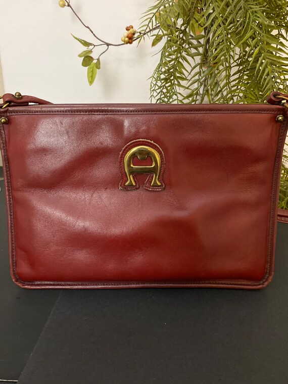 Etienne aigner red leather - Gem