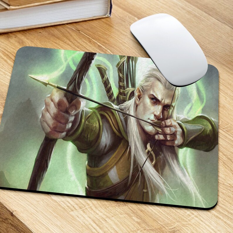 Legolas Mousepad| Elves Legolas the Lord of the Rings Mouse Pad for ...