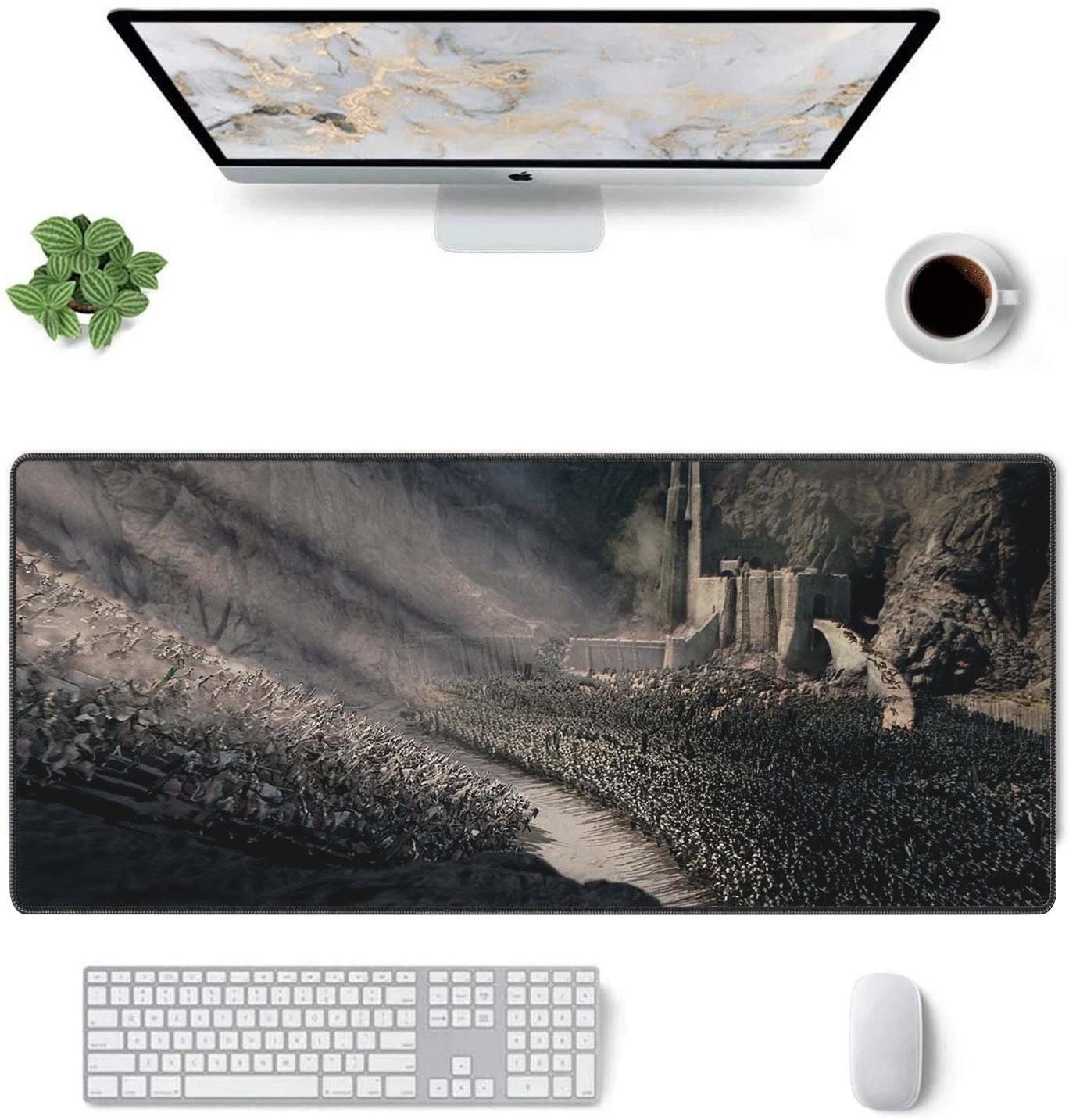 Battle of Helm Depp| Lord of the Rings Mouse Mat for Gift| the Hobbit ...