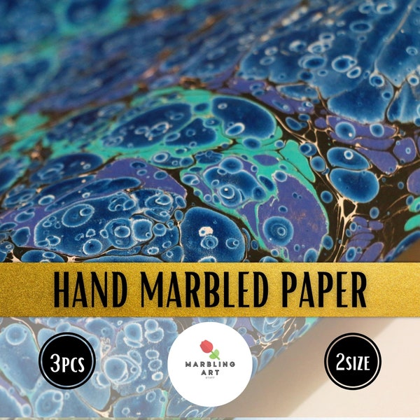 Marbled Paper - Etsy