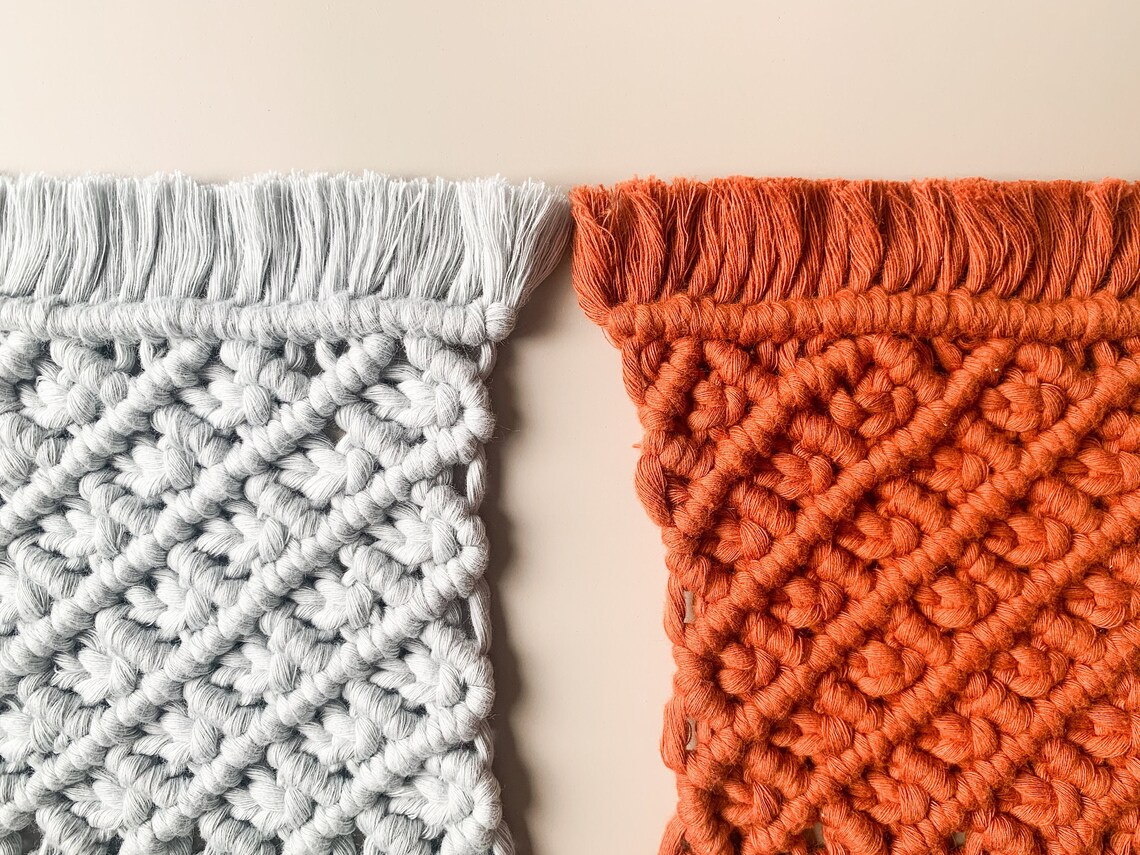 Macrame Coaster PDF Pattern Digital Download DIY Macrame - Etsy