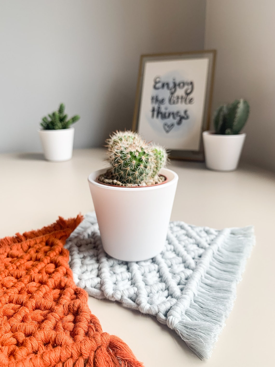 Macrame Coaster PDF Pattern Digital Download DIY Macrame - Etsy