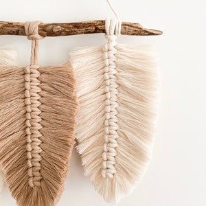 Macrame Feathers PDF Pattern - Digital Download | DIY Macrame Pattern ...